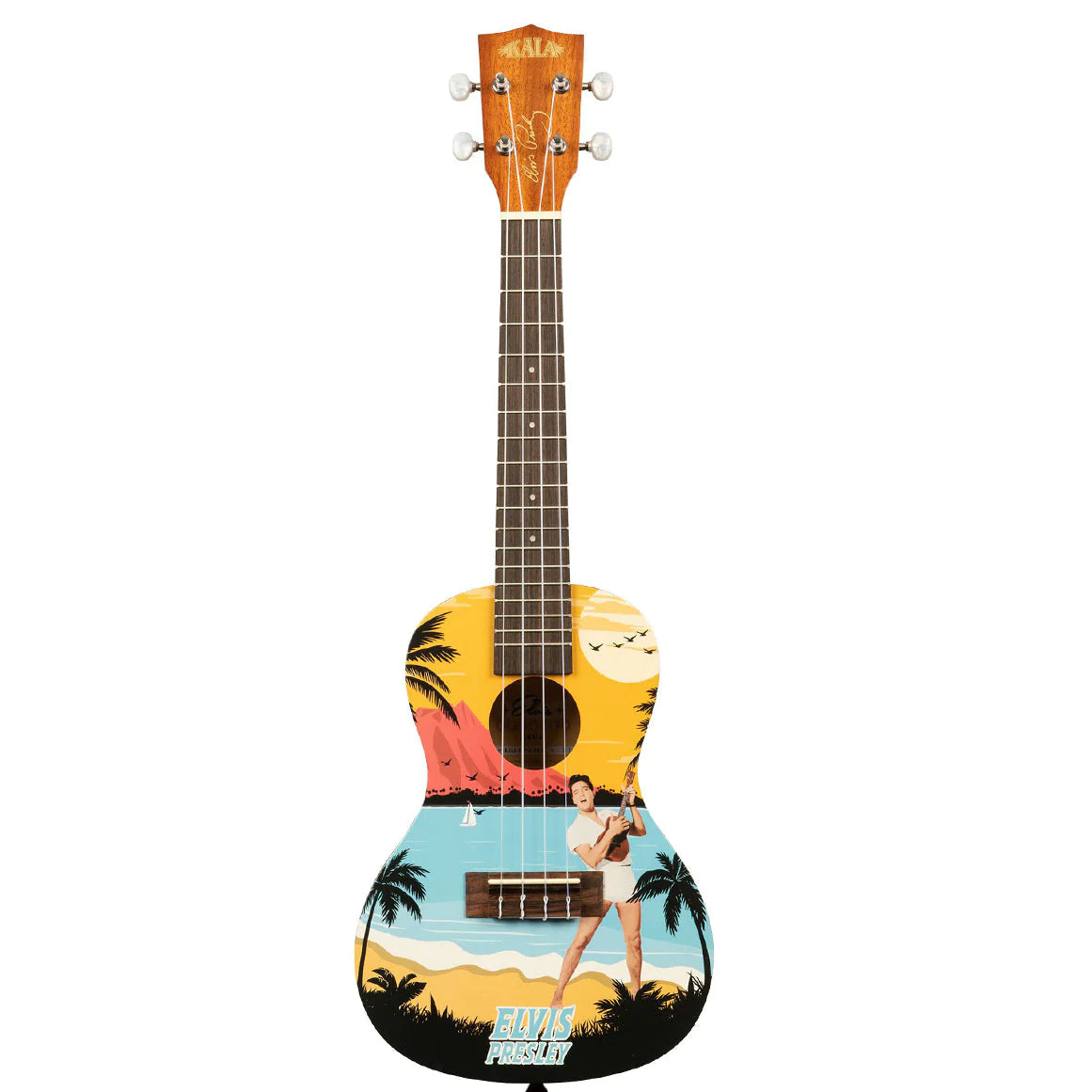 Kala Elvis Blue Hawaii Concert Ukulele – Bondi Ukuleles
