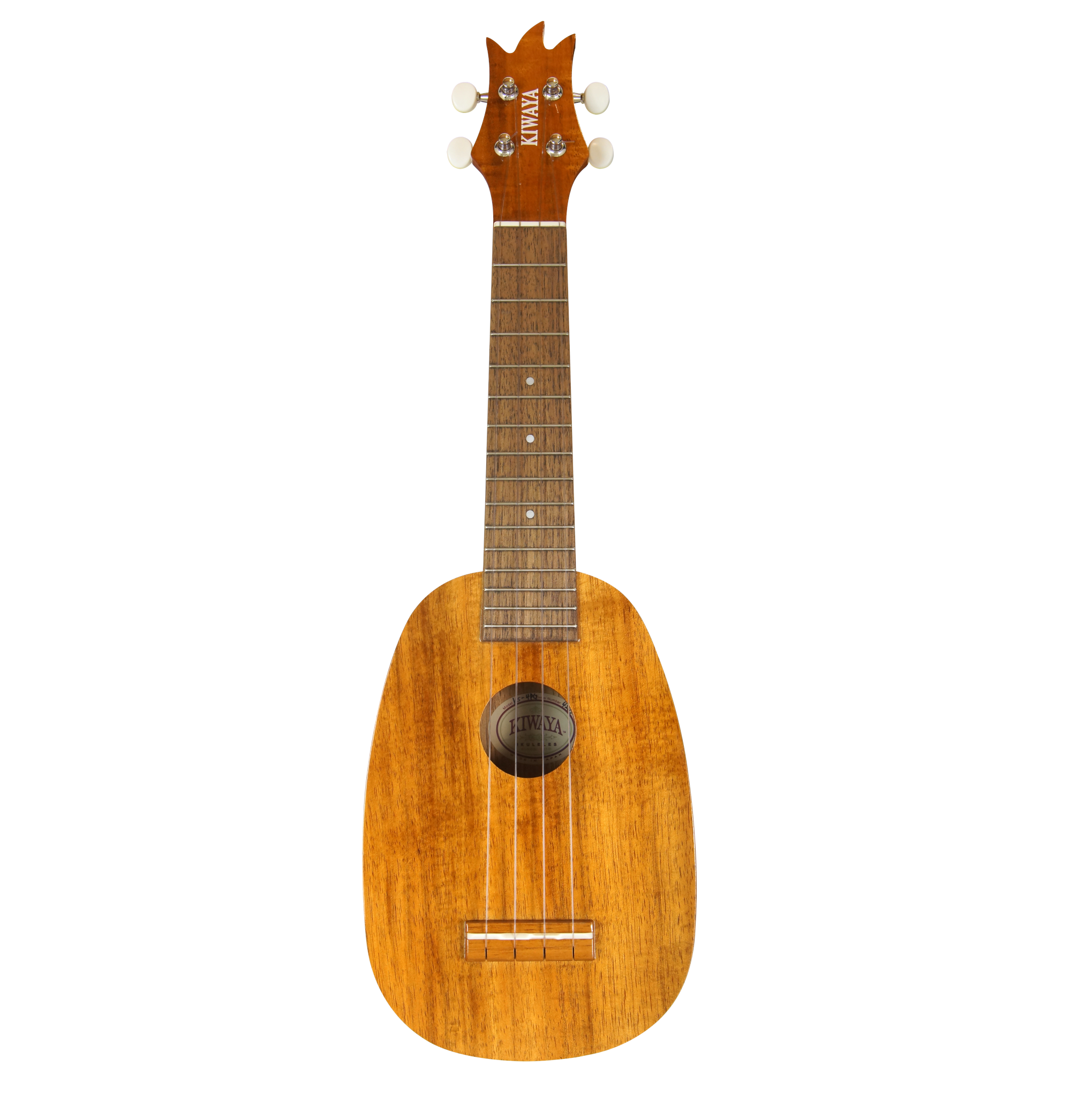 Kiwaya Eco Series Hawaiian Koa Soprano Pineapple Ukulele KS-4PG – Bondi ...